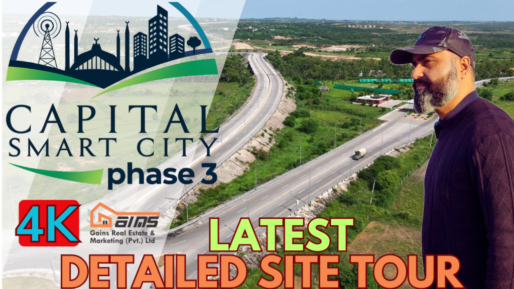 Capital Smart City Phase 3 | Actual Location Tour | Near Islamabad ...